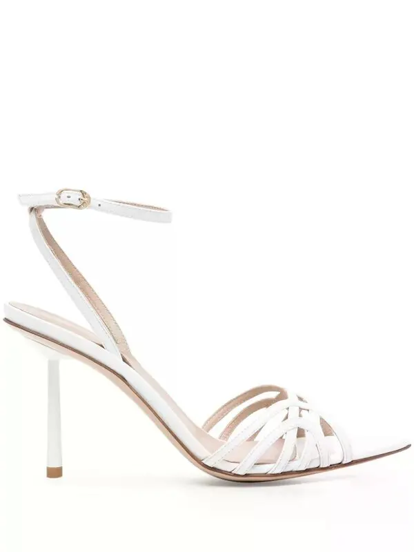 LE SILLA Bella 120mm Stiletto Sandals - White