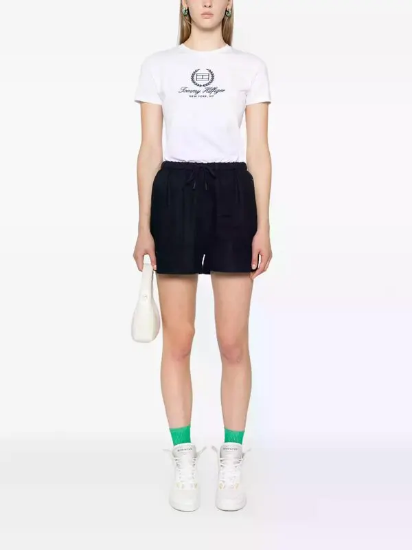 Tommy Hilfiger High-waist Straight-leg Shorts