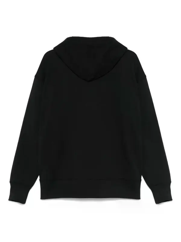 MSGM Logo-print Hoodie - Black