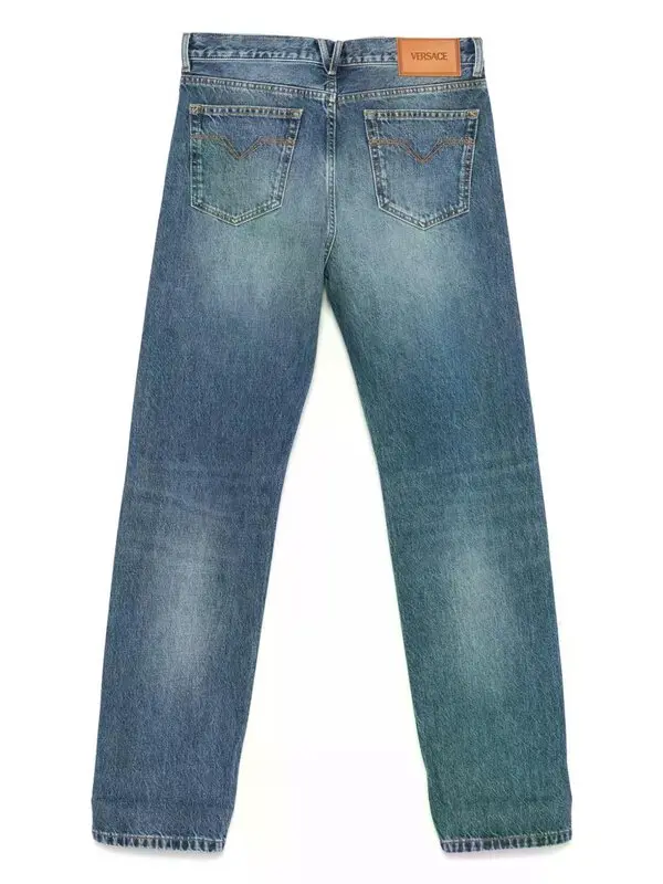 Versace Barocco Detail Jeans