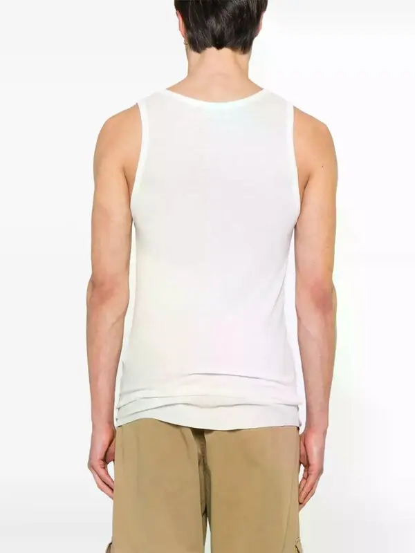 Isabel Benenato Ribbed Tank Top