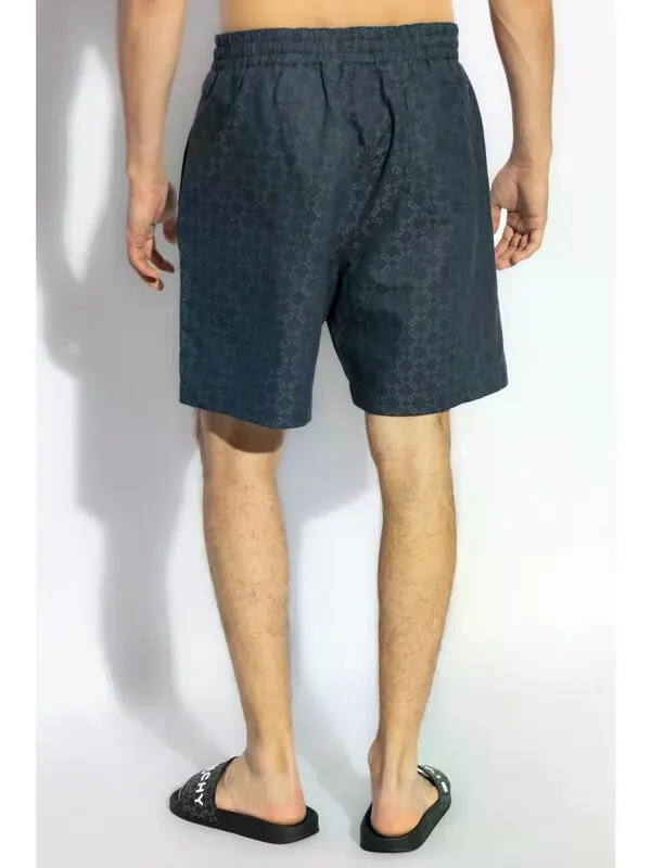 Givenchy Monogram-pattern Deck Shorts