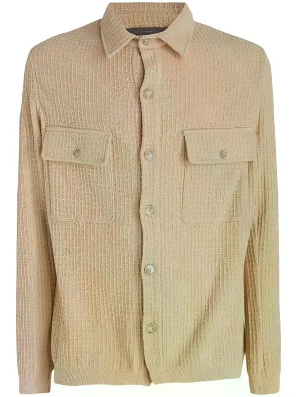 SUN HOUSE Waffle Shirt