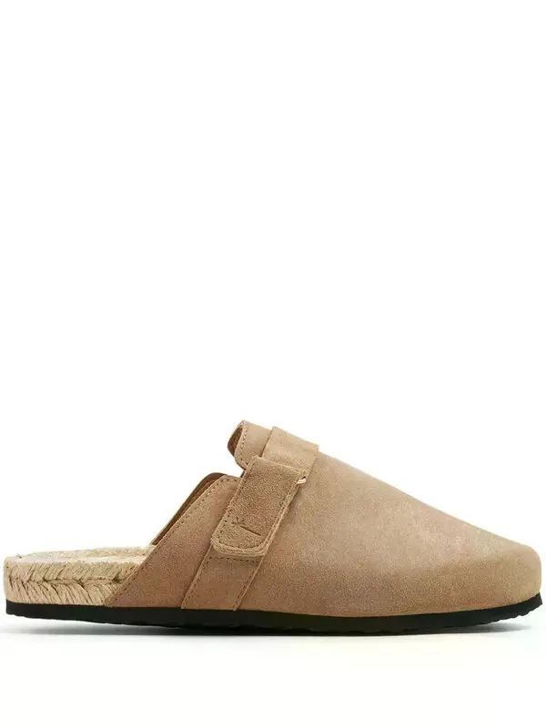 Manebí Suede Logo-debossed Slip-on Espadrilles