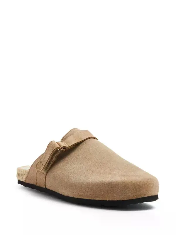 Manebí Suede Logo-debossed Slip-on Espadrilles