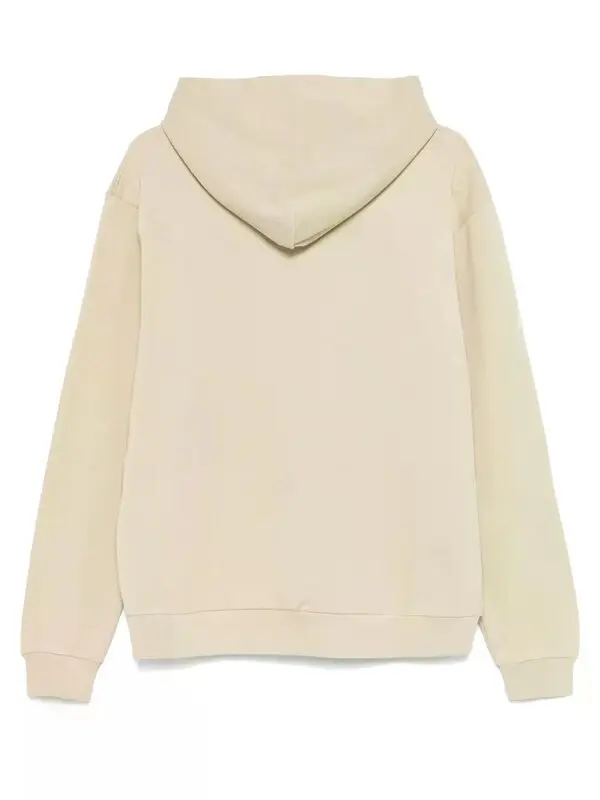 FLANEUR Rubberised-logo Hoodie