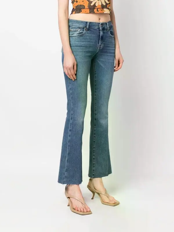 7 For All Mankind Logo-patch Bootcut Jeans
