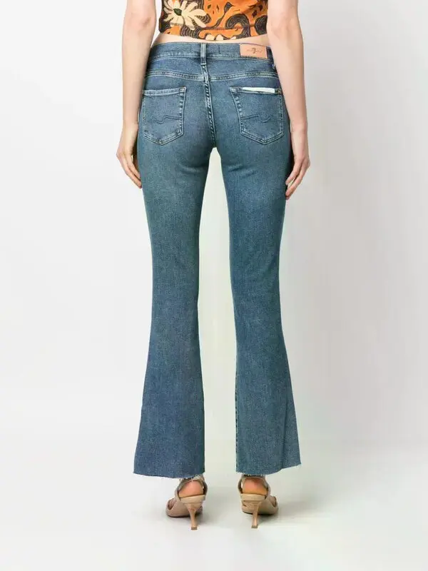 7 For All Mankind Logo-patch Bootcut Jeans