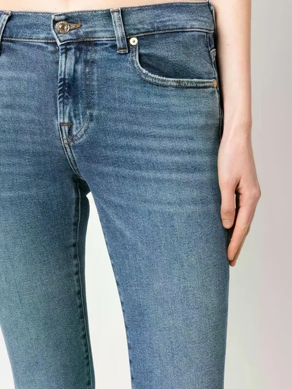 7 For All Mankind Logo-patch Bootcut Jeans