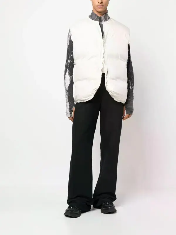 032C Puffer Button-up Gilet - Neutrals