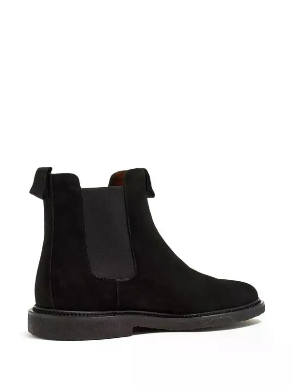 COMMON PROJECTS Suede Chelsea Boots - Black
