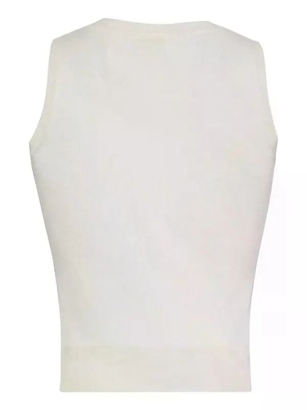 Adam Lippes Shell Fine-knit Top