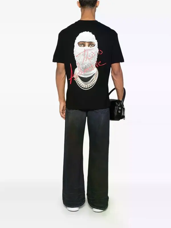 IH NOM UH NIT This Is Authentic Mask T-shirt - Black