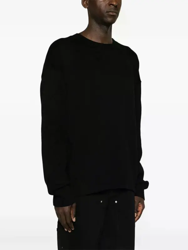 Off-White 3d Diag Ribbed-knit Jumper