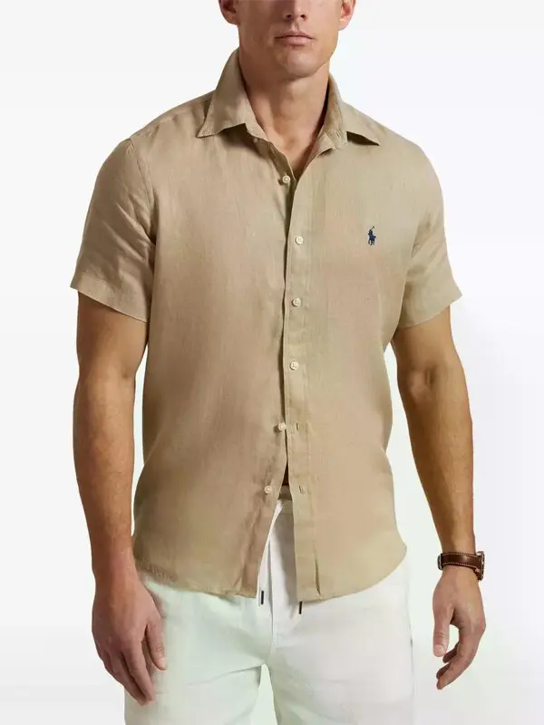 Polo Ralph Lauren Linen Shirt - Neutrals