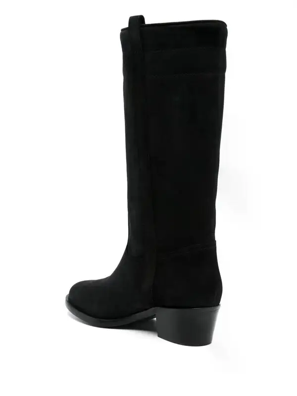 FAY Suede Mid-calf Boots