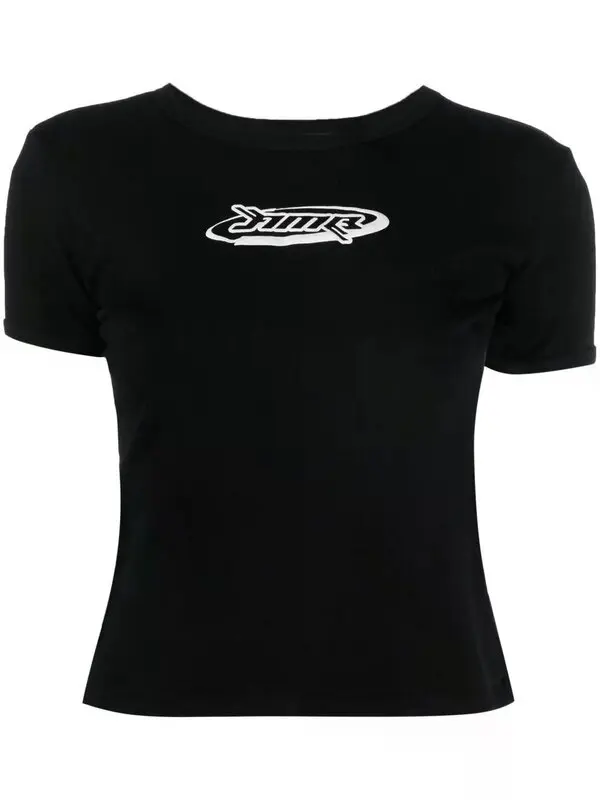 AMBUSH Graphic Print T-shirt - Black