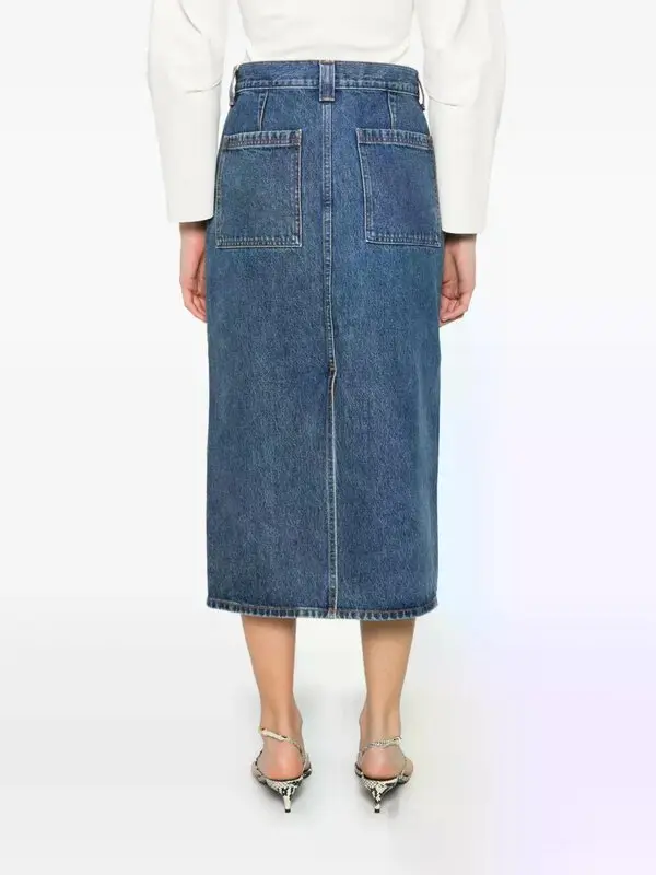 Khaite Genevieve Midi Skirt