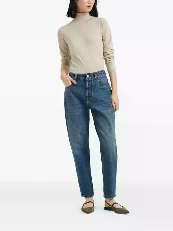 Brunello Cucinelli Roll Neck Knit Jumper