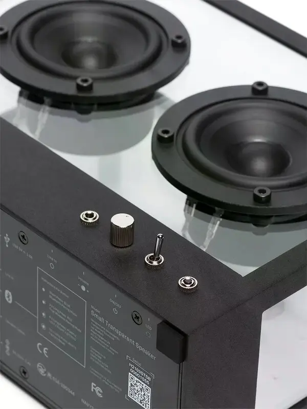 TRANSPARENT Small Speaker - Black