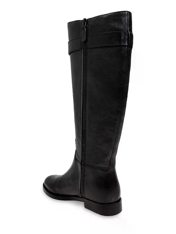 Tory Burch Turnlock Riding Boots - Black