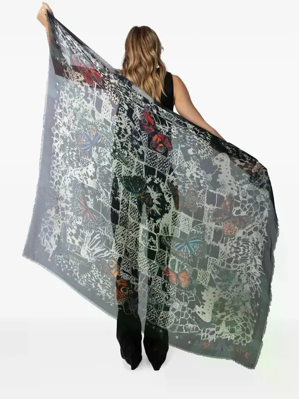 Zadig&Voltaire Kerry Printed Modal Scarf