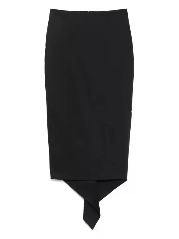 THELATEST Poplin Midi Skirt