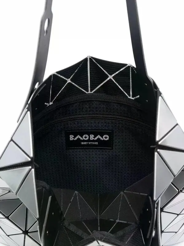 Issey Miyake Lucent Geometric-paneled Tote Bag - Grey