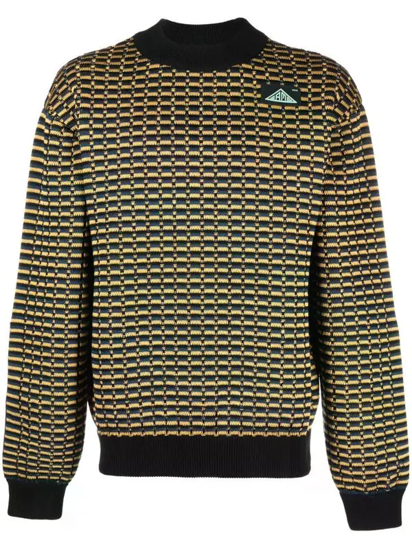 OAMC Logo Patch Knit Jumper - Blue