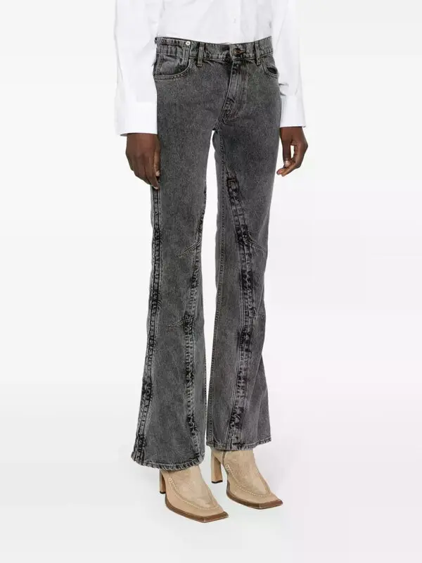 Y/project Faded Bootcut Jeans