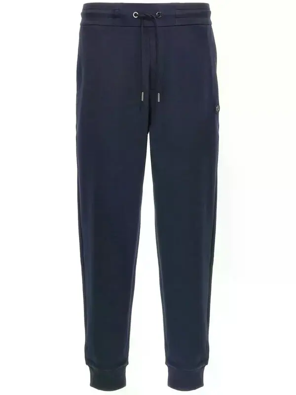 BOSS Logo-plaque Track Trousers - Blue