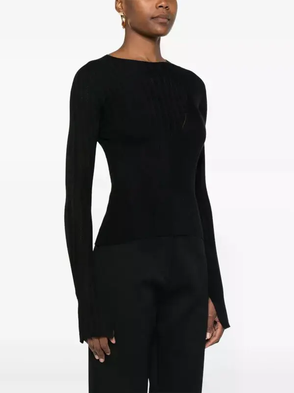 LANVIN Ribbed-knit Jumper