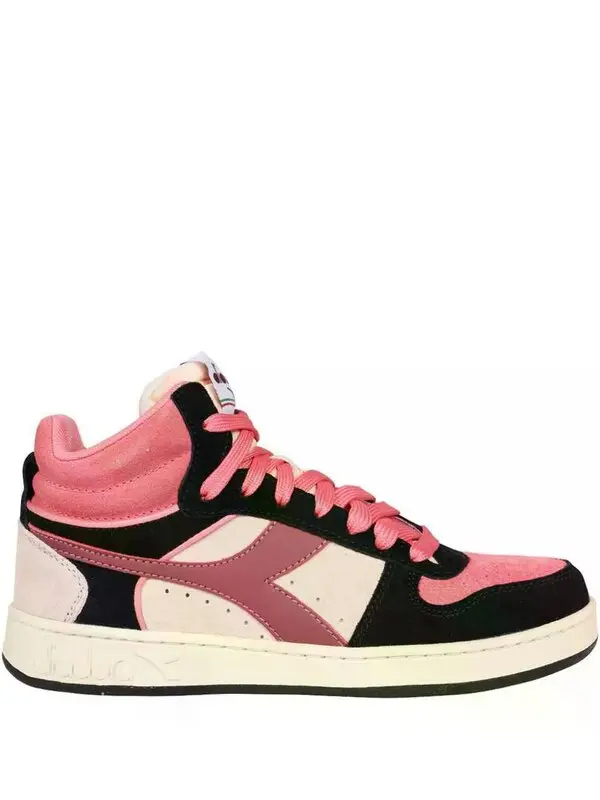 DIADORA Suede High-top Sneakers - Pink