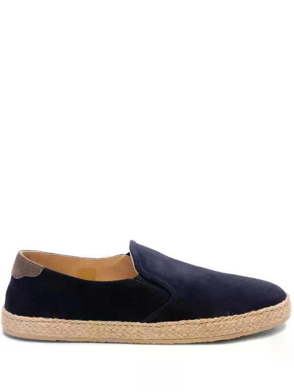 Brunello Cucinelli Suede Slip-on Espadrilles