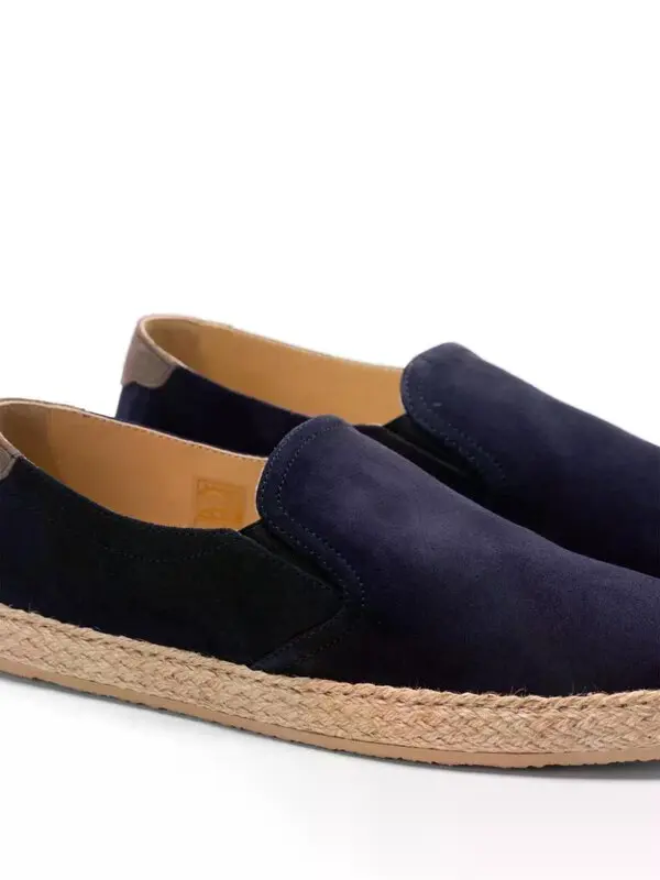 Brunello Cucinelli Suede Slip-on Espadrilles