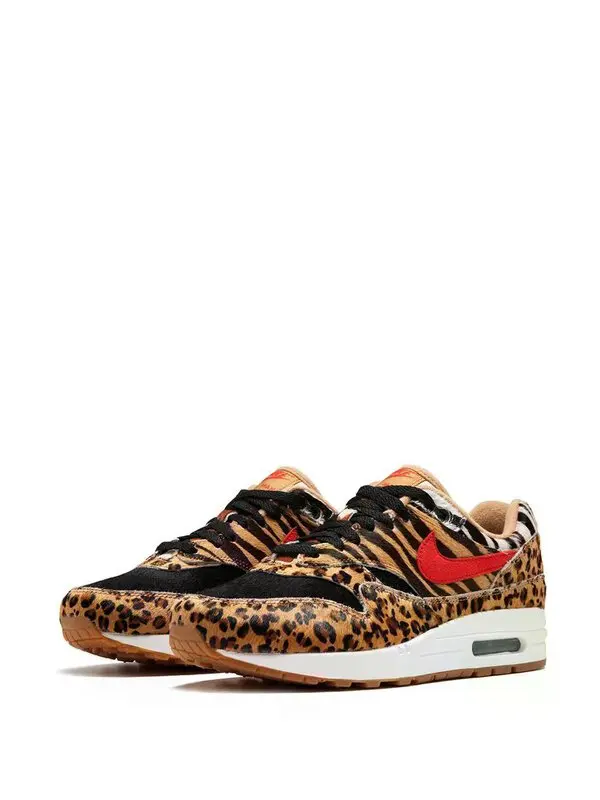 Nike Max 1 Dlx Animal Print Lace-up Sneakers - Neutrals