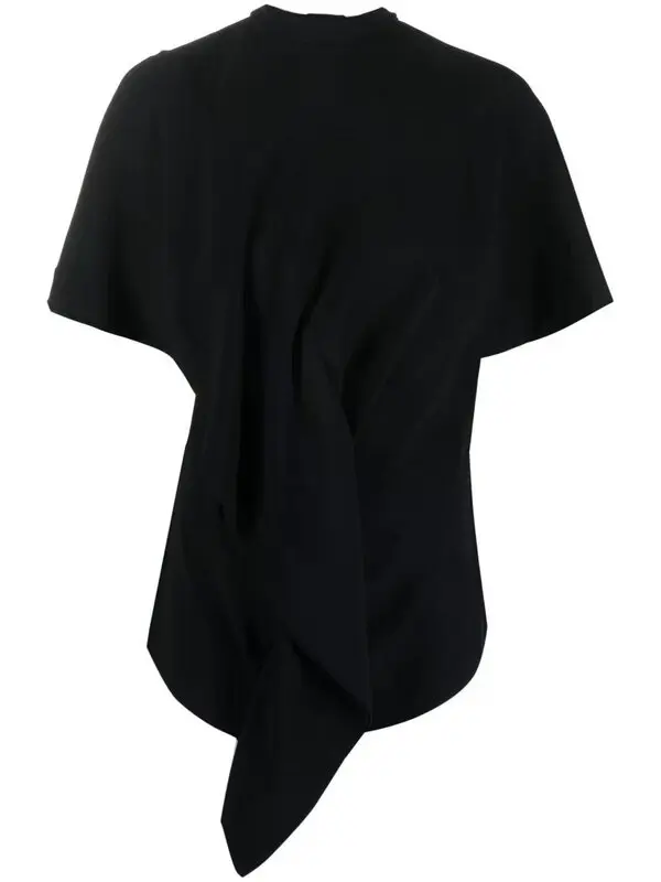 Colville Asymmetrical Draped Top