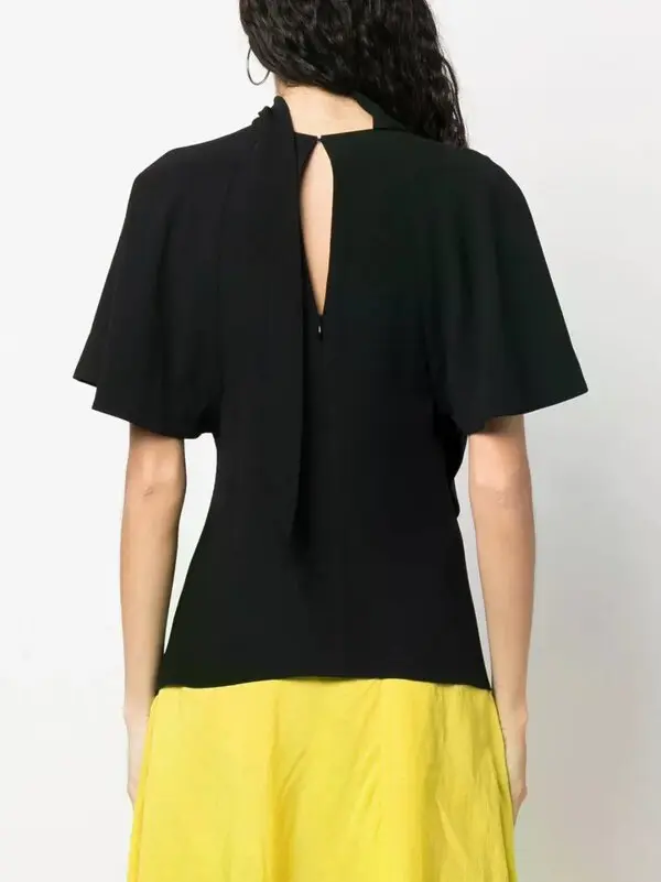 Colville Asymmetrical Draped Top