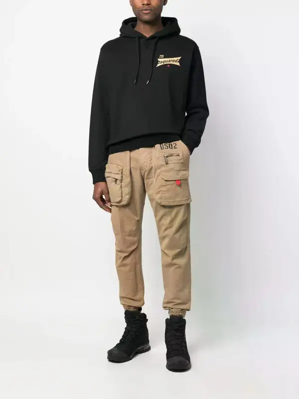 Dsquared2 Logo-print Cotton Hoodie