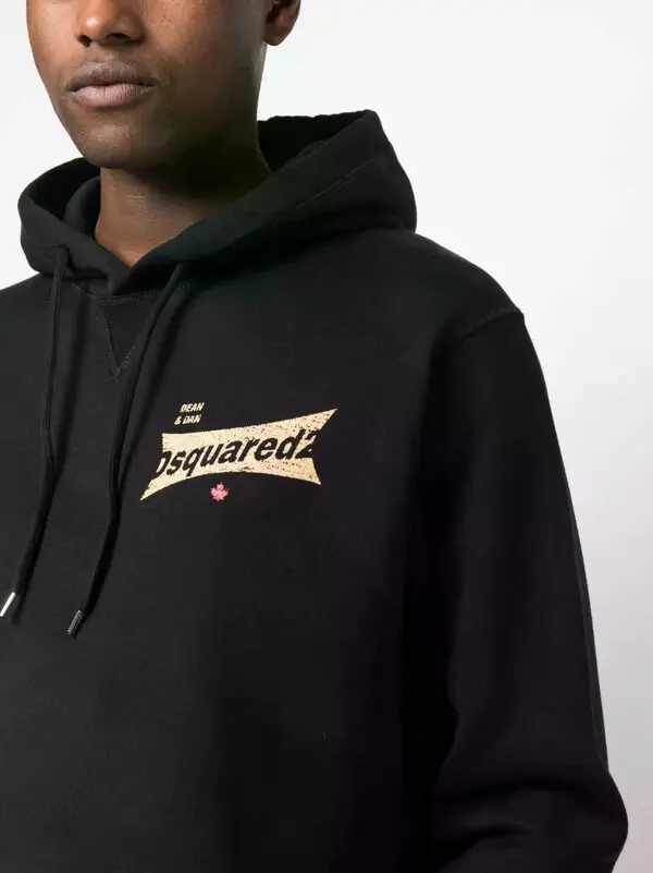 Dsquared2 Logo-print Cotton Hoodie