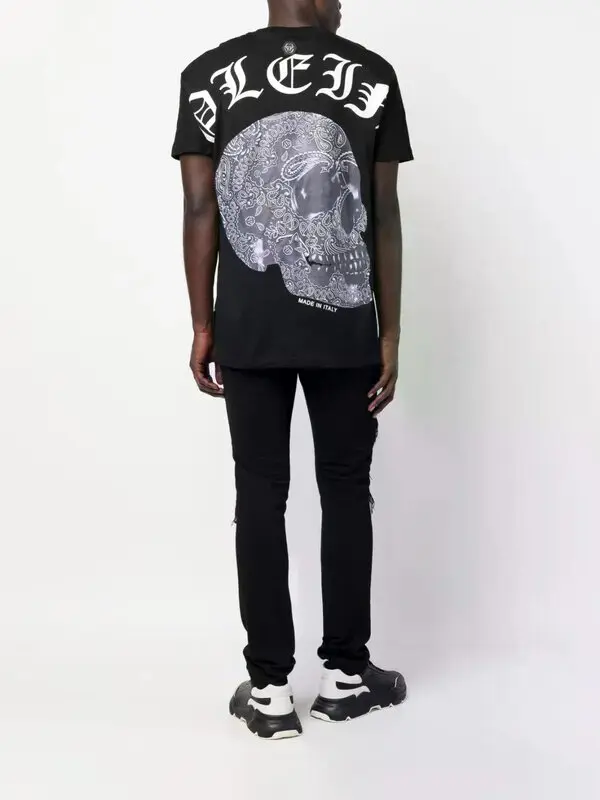 Philipp Plein Skull-print Cotton T-shirt