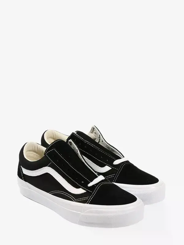 VANS Vault Og Old Skool Lx Suede Leather Sneakers - Black