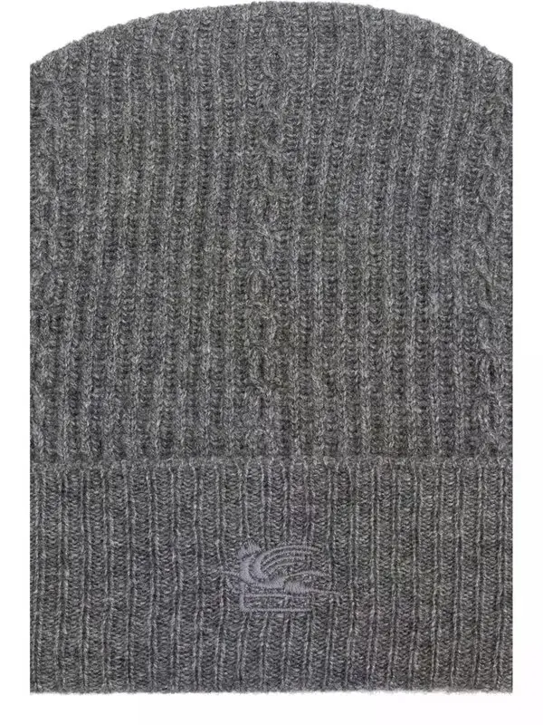 Etro Logo-embroidered Beanie