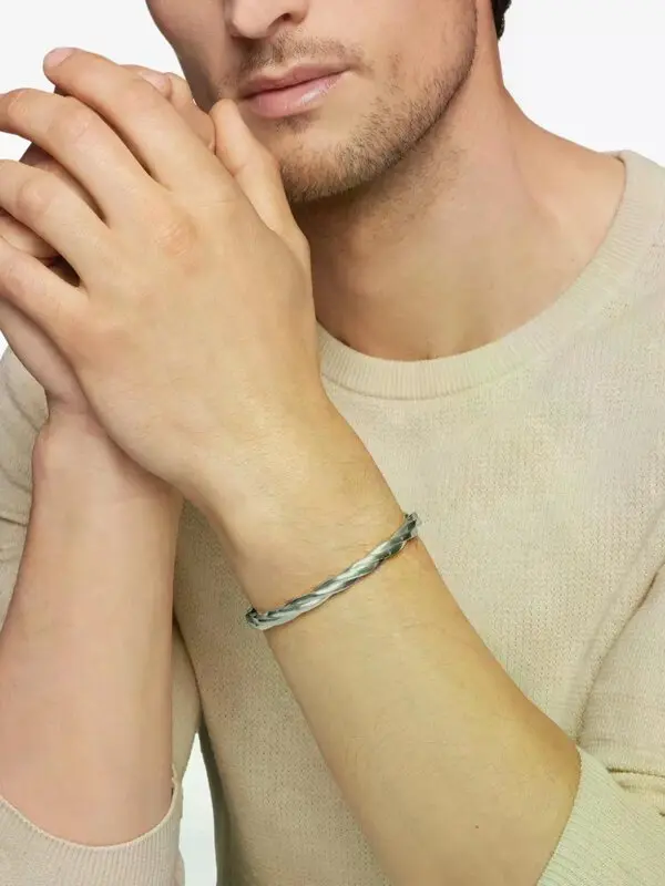 David Yurman Sterling Dy Helios Cuff Bracelet