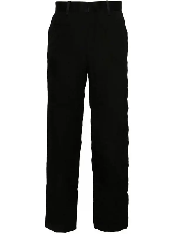 Undercover Crinkled Straight-leg Trousers