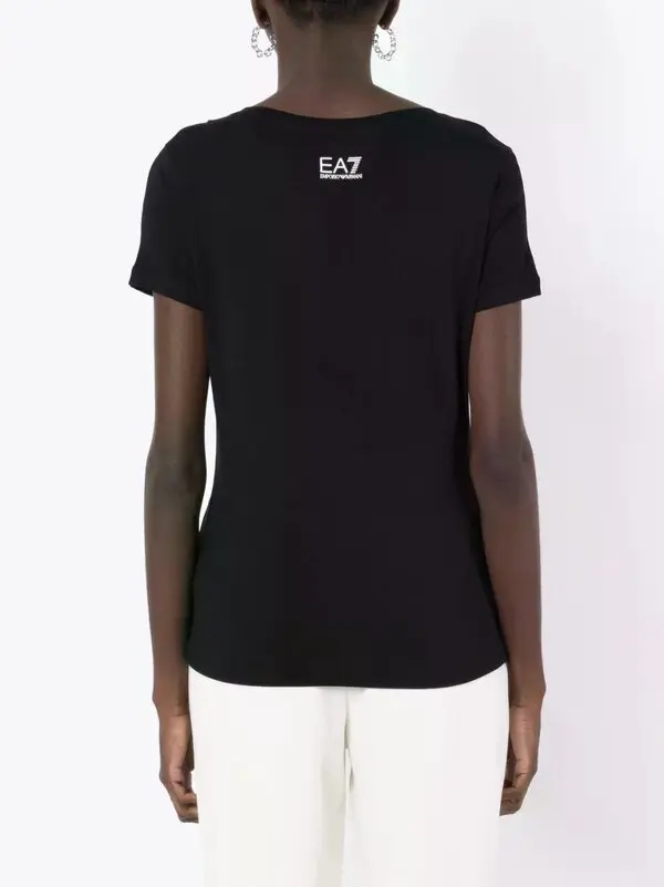 EA7 Logo Print T-shirt