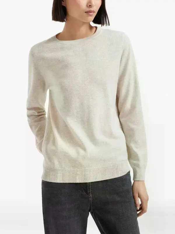 Brunello Cucinelli Cashmere Fitted Jumper