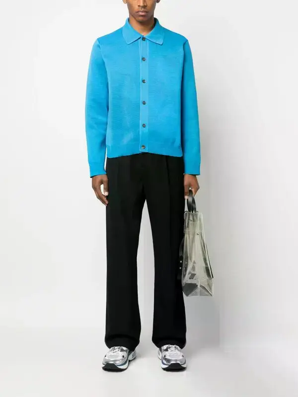 BOTTER Straight-leg Pleated Virgin Wool Trousers