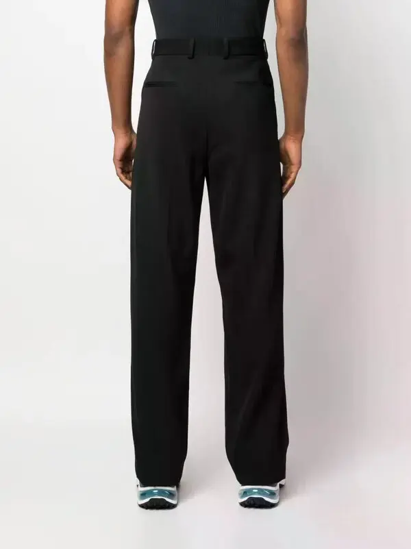 BOTTER Straight-leg Pleated Virgin Wool Trousers
