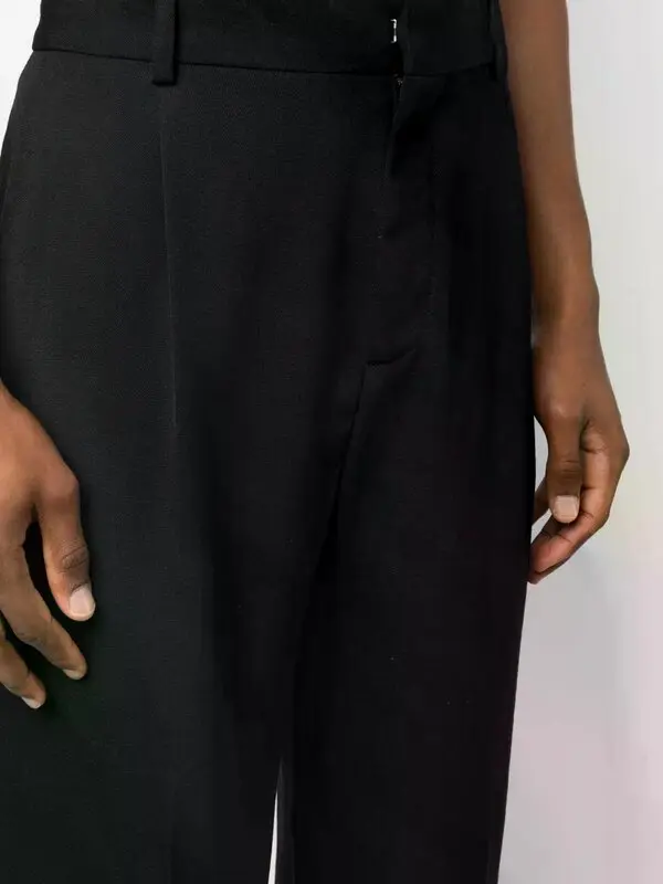 BOTTER Straight-leg Pleated Virgin Wool Trousers